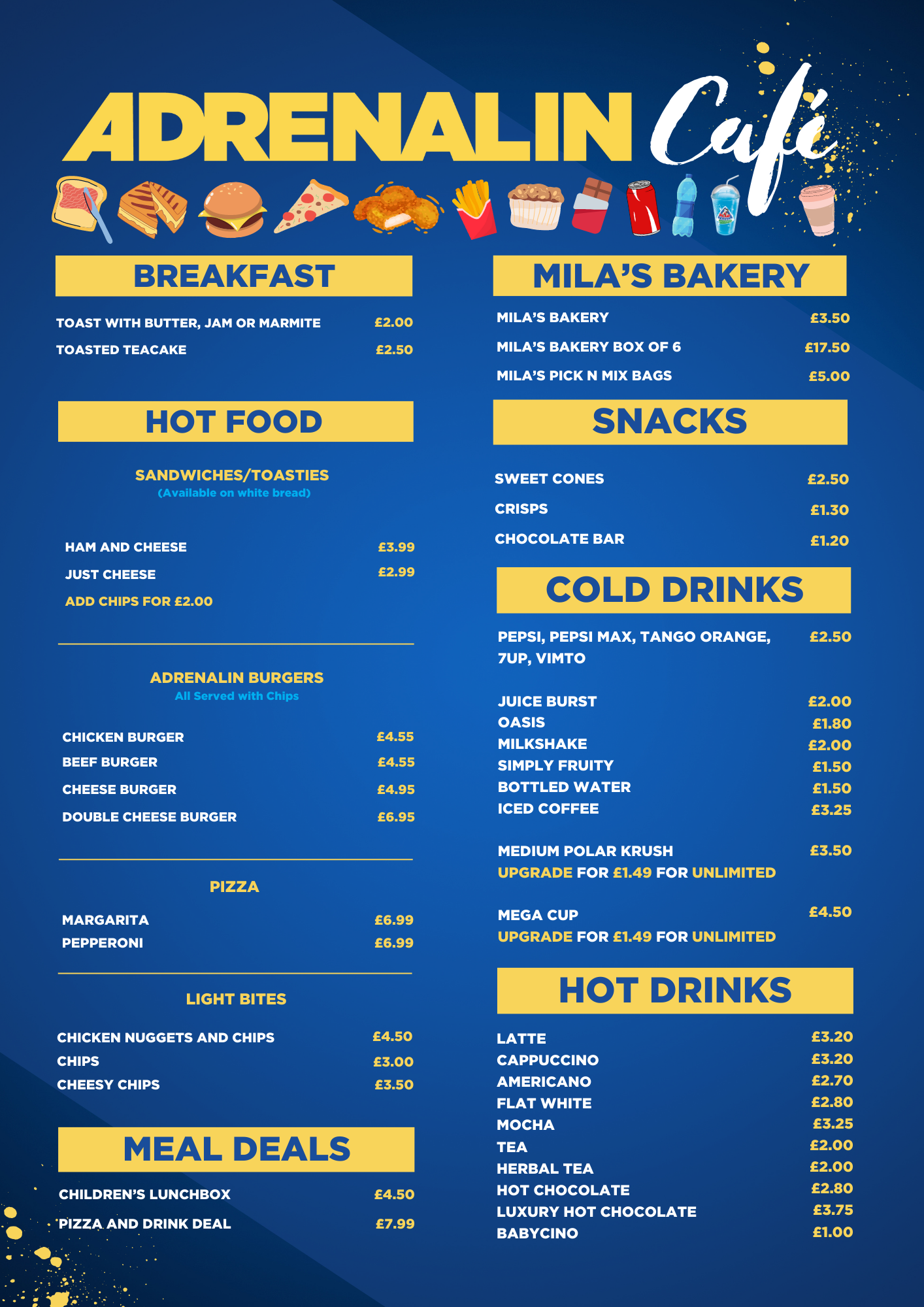 Cafe – Welcome to Adrenalin Adventure Park